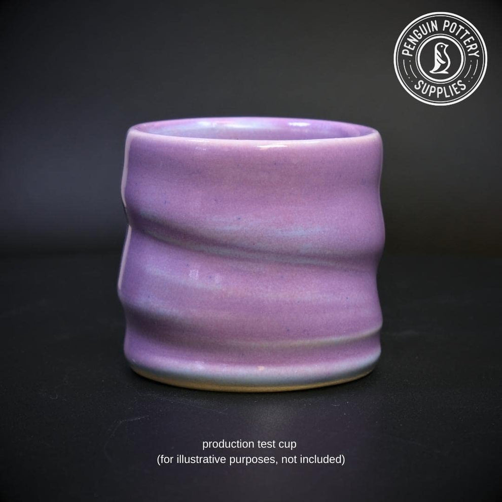 Penguin Pottery - Opaque Series - Lilac - Mid Fire Glaze, High Fire Gl