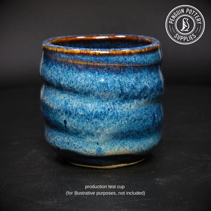 Penguin Pottery - Specialty Series - Floating Blue. Mid Fire Glaze for